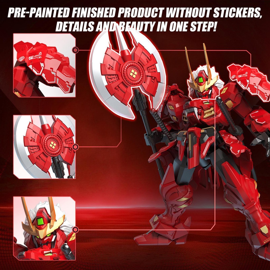 Hero Building Models For Adults Mecha Model Building Mechanical Soldier ...