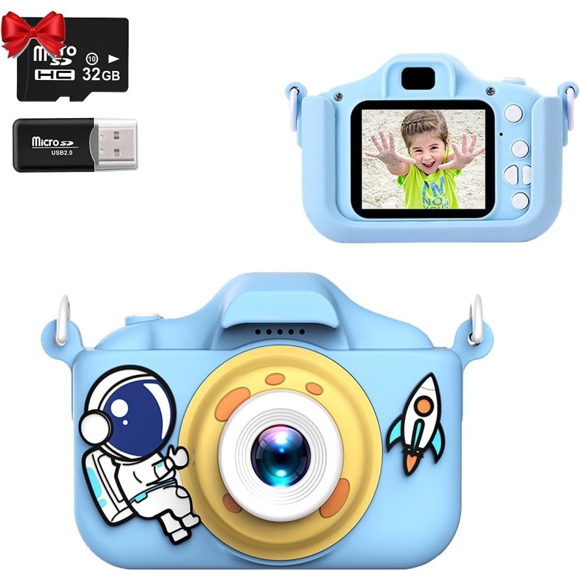 Kids Camera for Girls and Boys 2.0 Inch IPS Screen 1080P 40M HD Video ...
