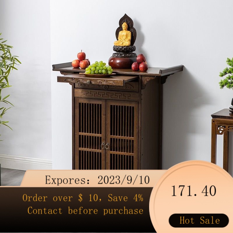 NEW Altar Solid Wood Incense Burner Table Household Minimalist Modern ...