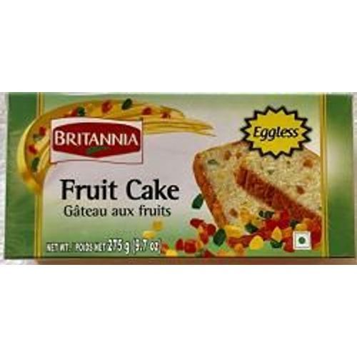 Britannia Eggless Fruit Cake 275g | Shopee Singapore