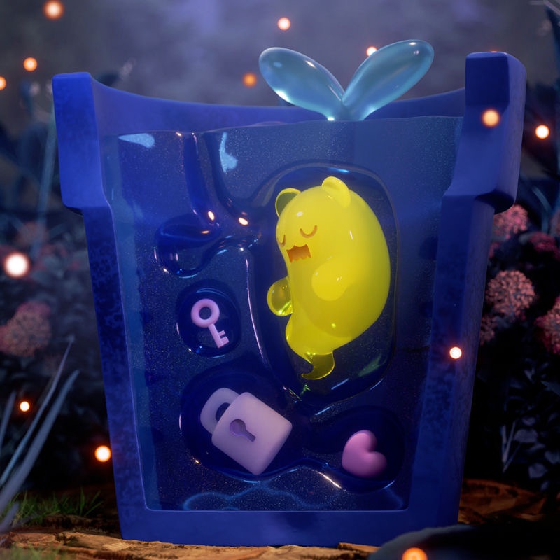 【Genuine】F.UN ShinWoo Secret Bear Garden Series Blind Box Figure Doll ...