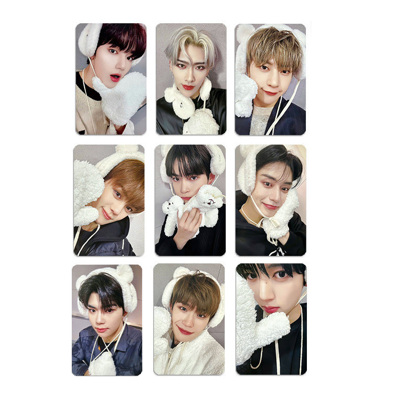 6-9pcs/set ZB1 2nd MINI Album MELTING POINT Christmas Photocards ...