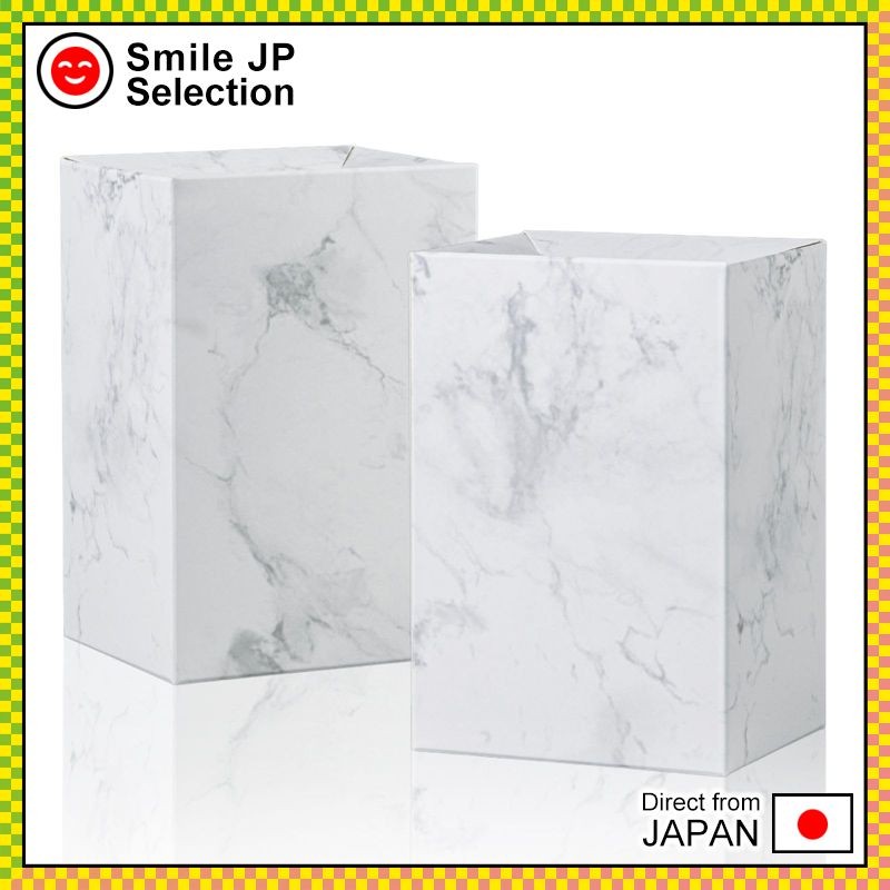 Clean Sanitary Box, 10 Pieces, Marble Pattern, White, Disposable Trash ...
