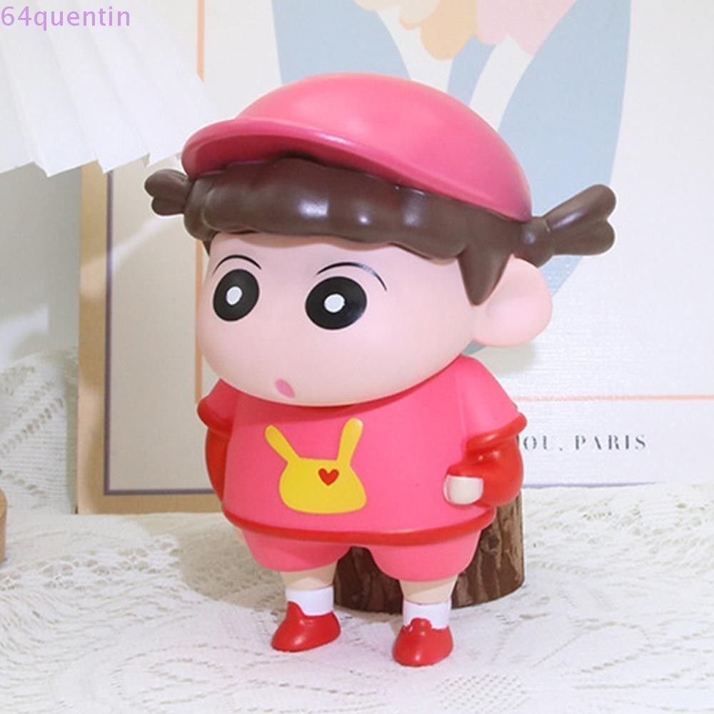 QUENTIN Crayon Shin-chan Piggy Bank, Sakurada Nene Figure Model Crayon ...