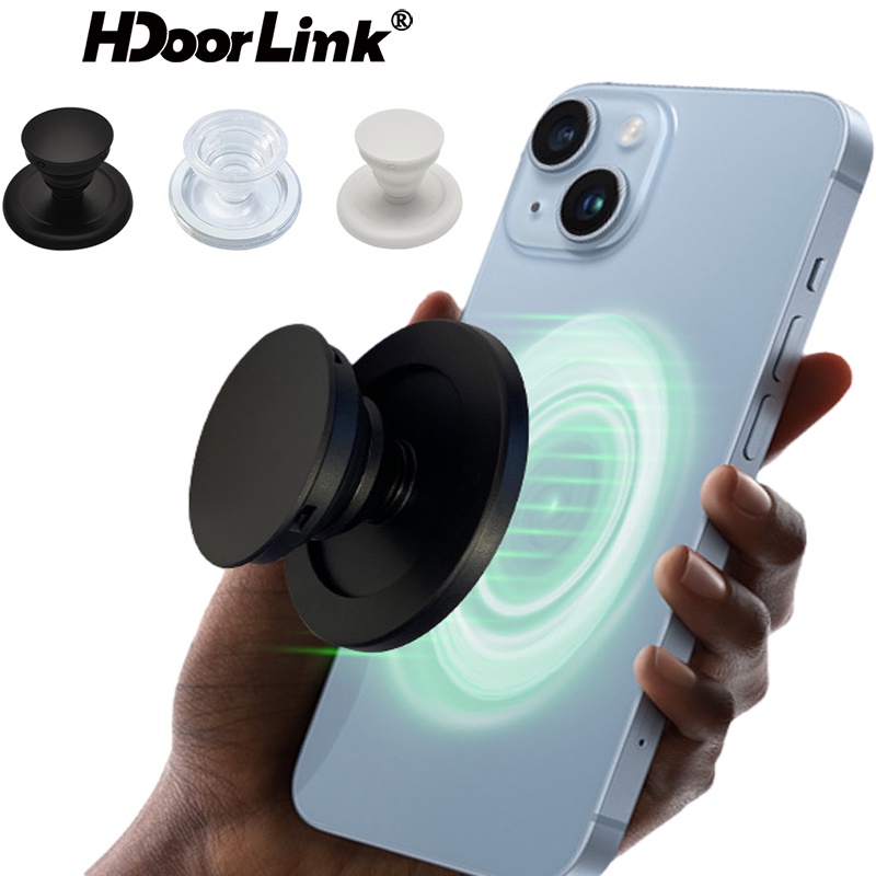 HdoorLink Magnetic Folding Foldable Mobile Phone Grip Holder Socket ...