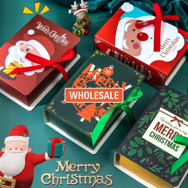[Wholesale Price]Christmas Decoration / Book Shape Christmas Candy ...