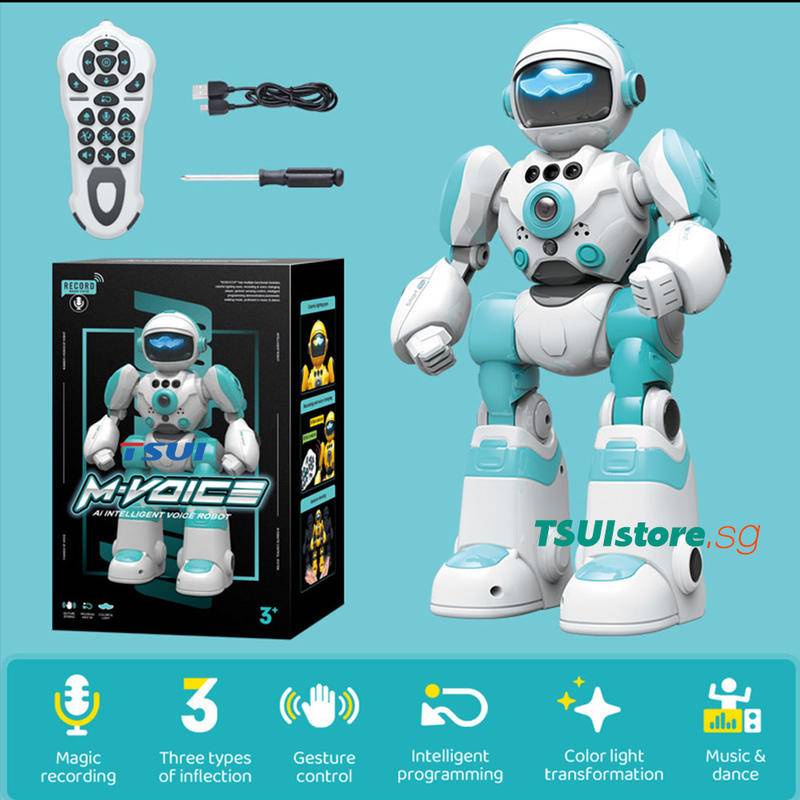 AI RC Robot Intelligent Programming Remote Control Robot Children's ...