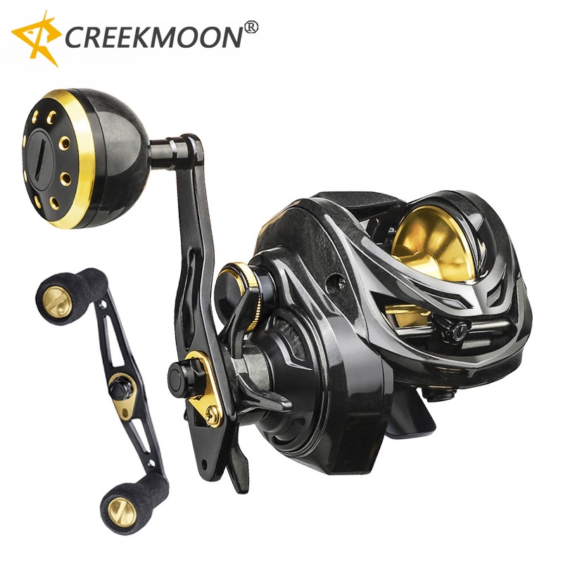 Baitcasting Reels Aluminum 16KG Max Drag Baitcaster High Speed ...