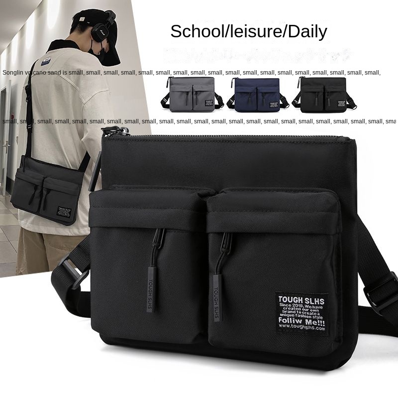 Men Bag Messenger Bag Small Square Bag Shoulder Bag Backpack Waterproof ...
