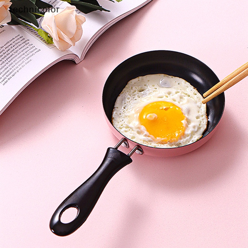 【TESG】 Mini Frying Pan Stainless Steel Prevent Stick Induction Pot ...