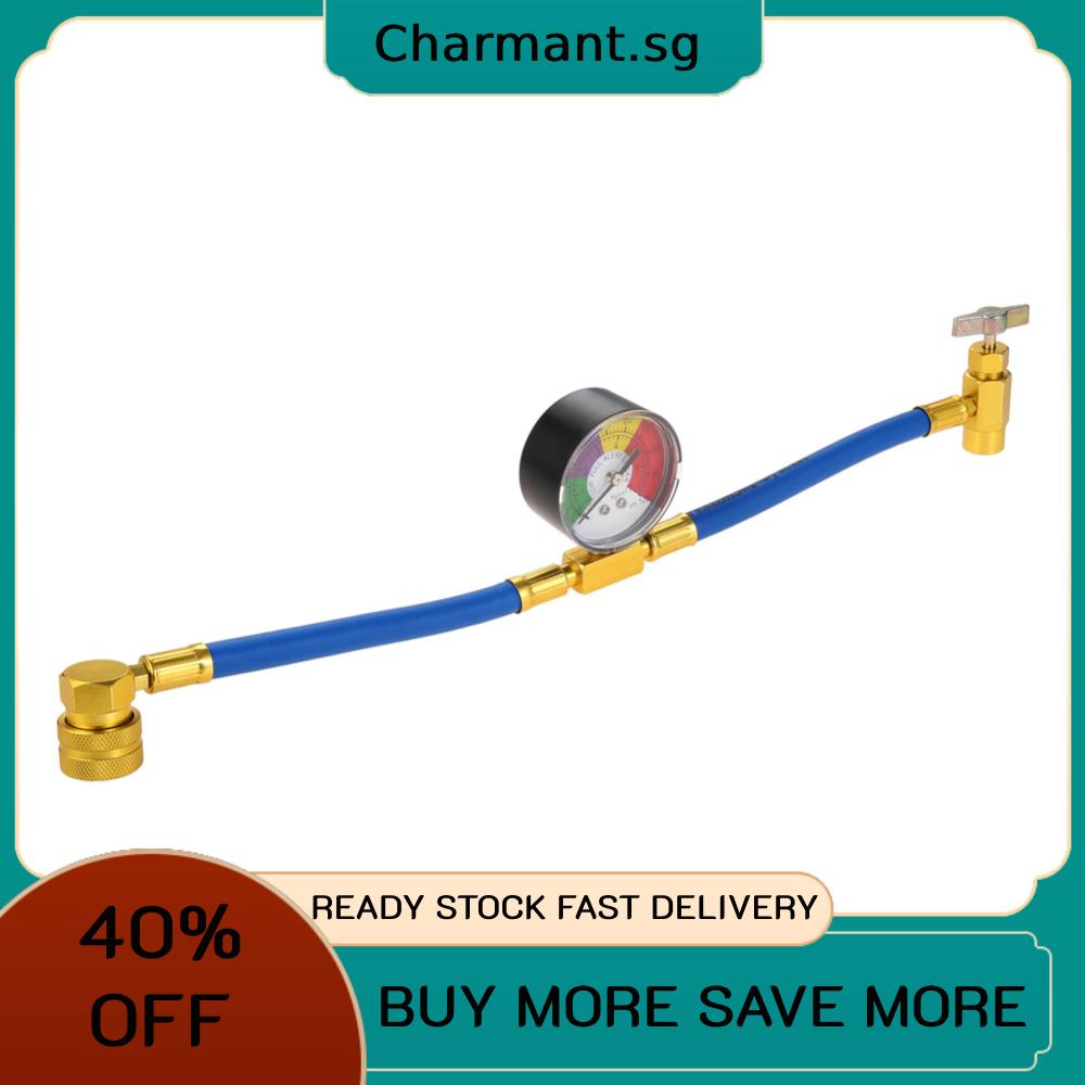 R134A Air Conditioner Gas Cooler with Measuring Gauge Refrigerant ...