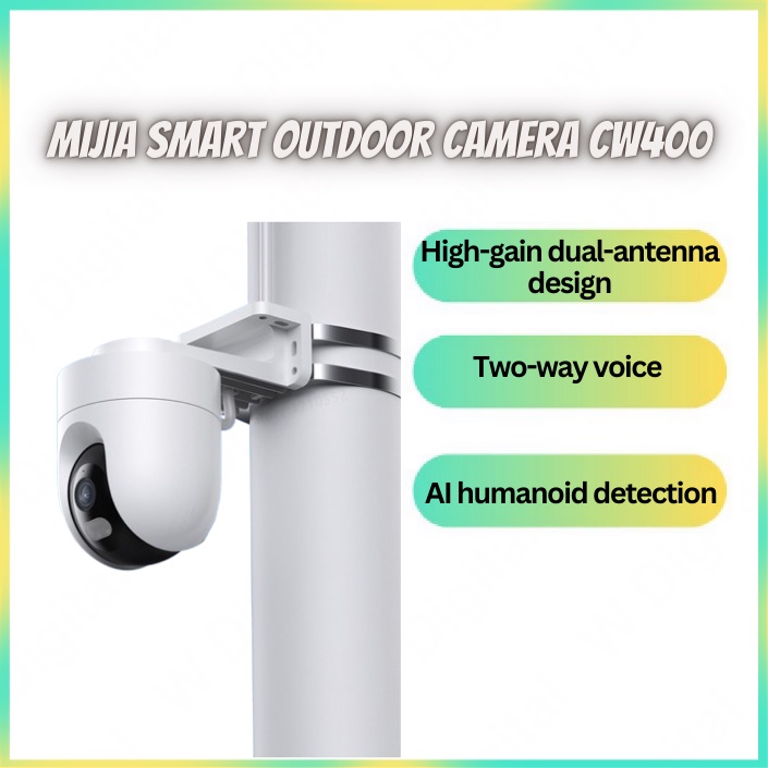 Mijia Smart Outdoor Camera CW400 2.5K Mi Home WiFi CCTV PTZ ...