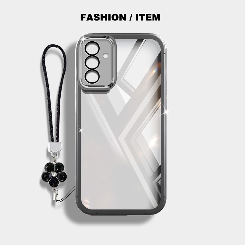 Casing Samsung Galaxy A35 M34 F34 5G M13 4G F13 Transparent Shockproof ...