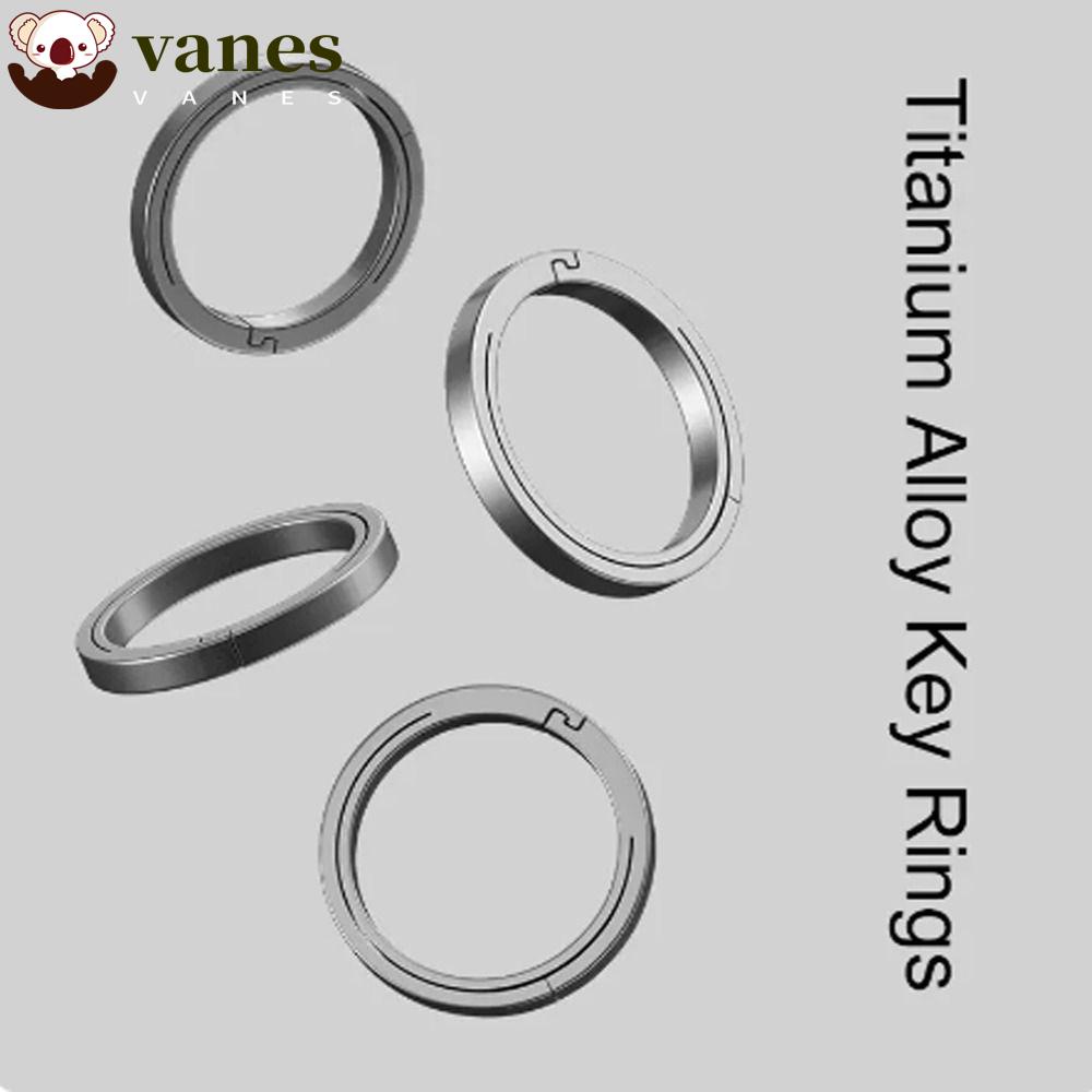 NAESV Titanium Alloy Key Rings, 18/22/26/32mm Quick Release Titanium ...