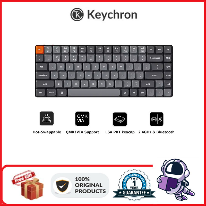 Keychron K3 Max QMK/VIA Wireless 75% Mechanical Keyboard | Shopee Singapore