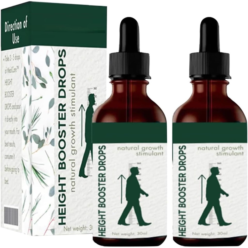 Supplement with Pure Supports AdvancedHeight Booster Drops, Height ...
