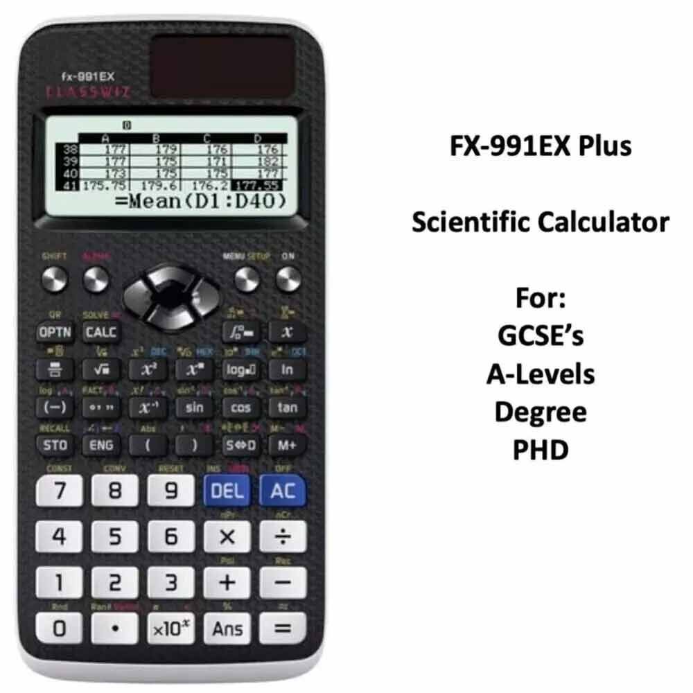 Scientific Calculator Casio FX 991 ex classwiz Scientific Calculator scientific Calculator ...