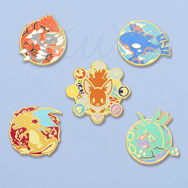 Pokemon Inspired Brooch Pin with Pikachu Design - Stylish and Eye ...
