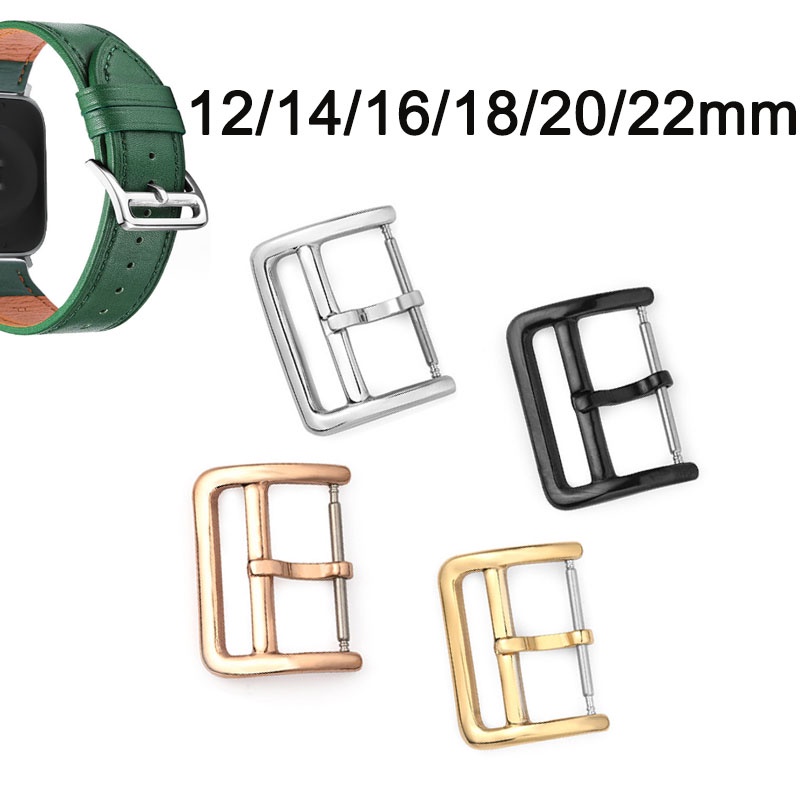 12/14/16/17/18/20/22mm Watch Accessories Pin Buckle Watch Band Clasp ...