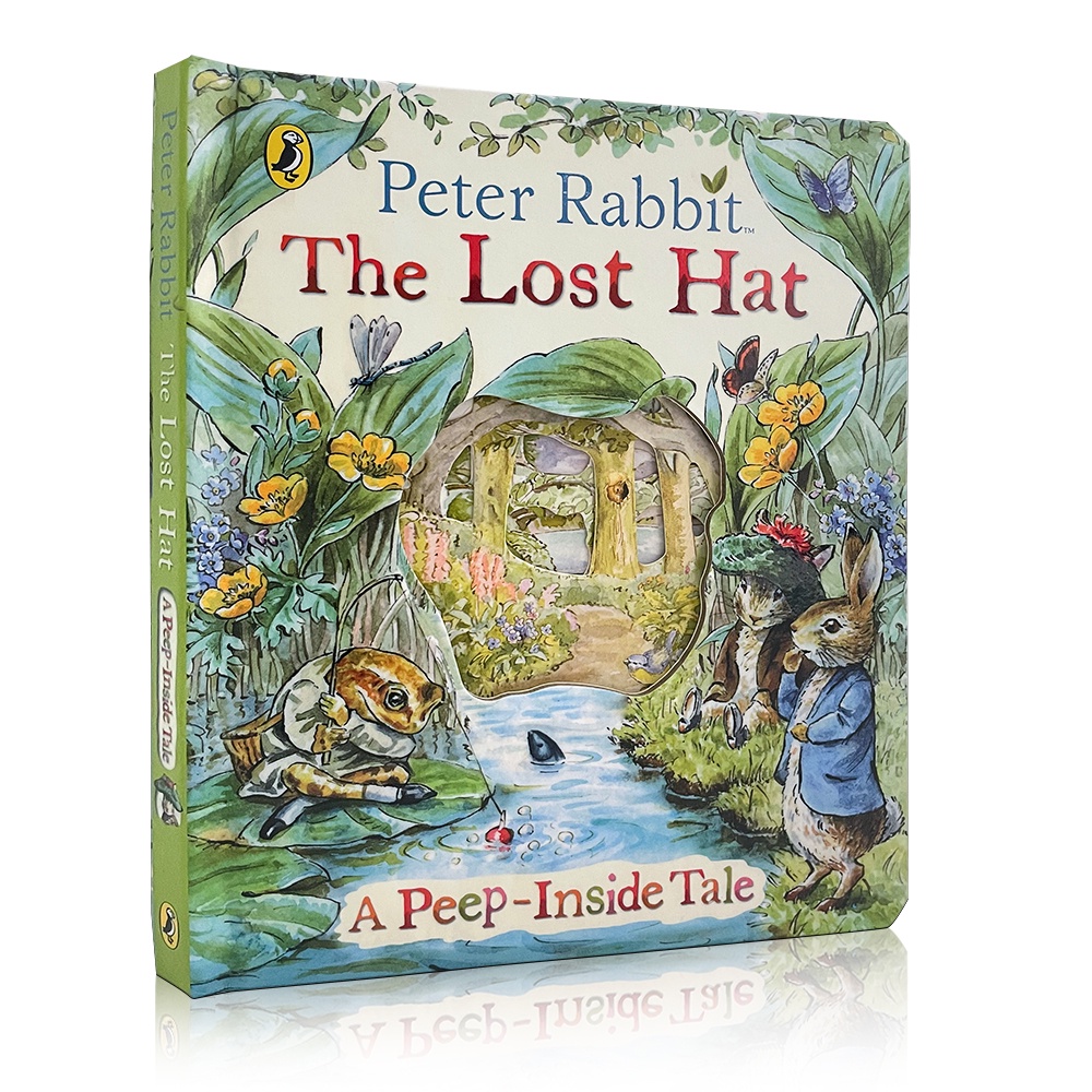 Usborne Peter Rabbit: The Lost Hat A Peep Inside Tale Picture Books for ...