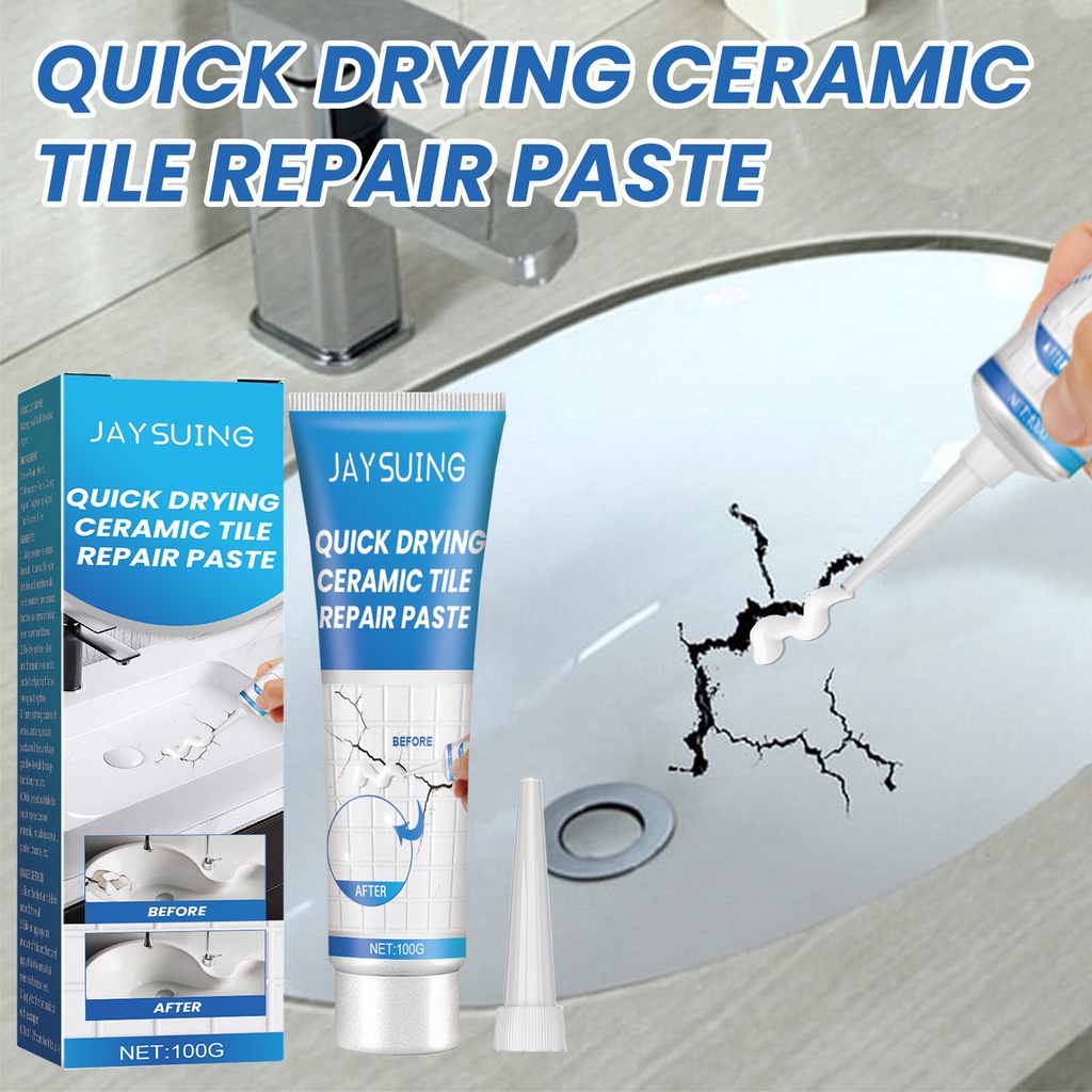 ABBY 100g Tile Repair Paste Repair AB Glue Ceramic Crack Repairing ...