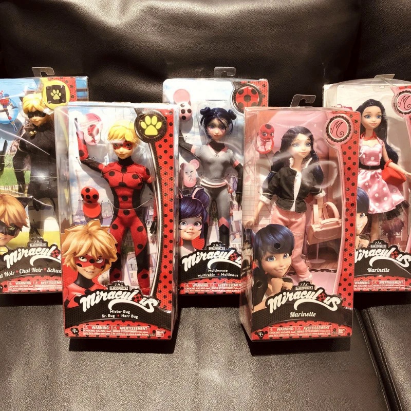 Cartoon MiraculousLadybug Marinette Mister Bug Ladybug Rena Rouge Cat ...