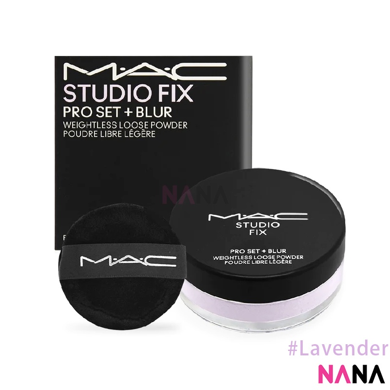 MAC Studio Fix Pro Set +Blur Weightless Loose Powder - Lavender 6.5g ...
