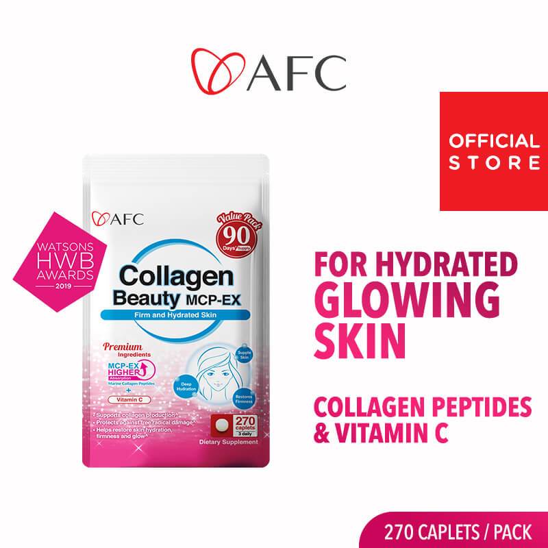 AFC Collagen Beauty MCP-EX Supplement - Glowing Hydrated Firm Supple ...