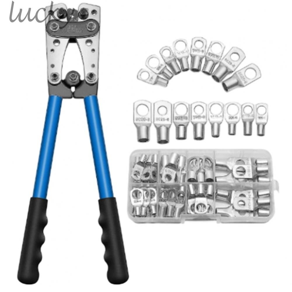 Cable Lug Crimping Tool Set Crimping pliers Terminal Crimper Soldered ...