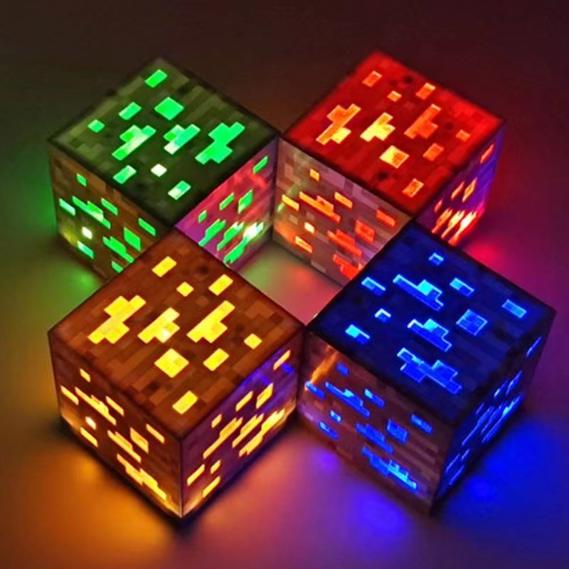Minecraft Flashlight Light Up Torch Minecraft 28CM High Brightness LED ...