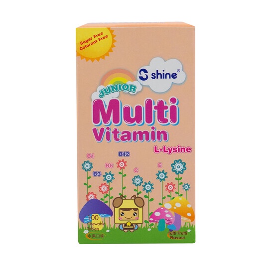 Shine Junior Multivitamin 100's (Exp: 01/2025) | Shopee Singapore