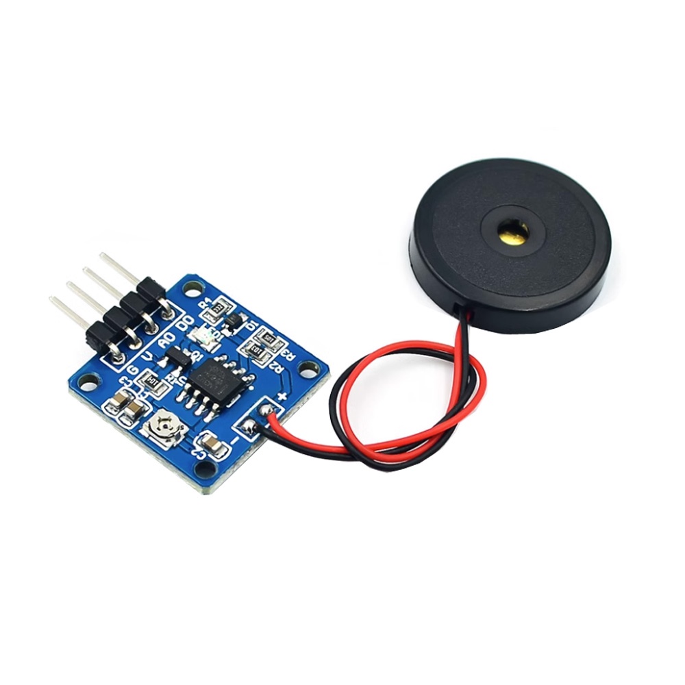 Piezoelectric Shock Tap Sensor Vibration Switch Module Piezoelectric