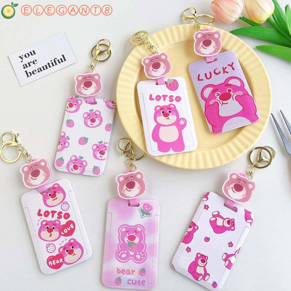 AELEGANT Cartoon Card Cover Pink Pig Portable Buzz Lightyear Credit ID ...