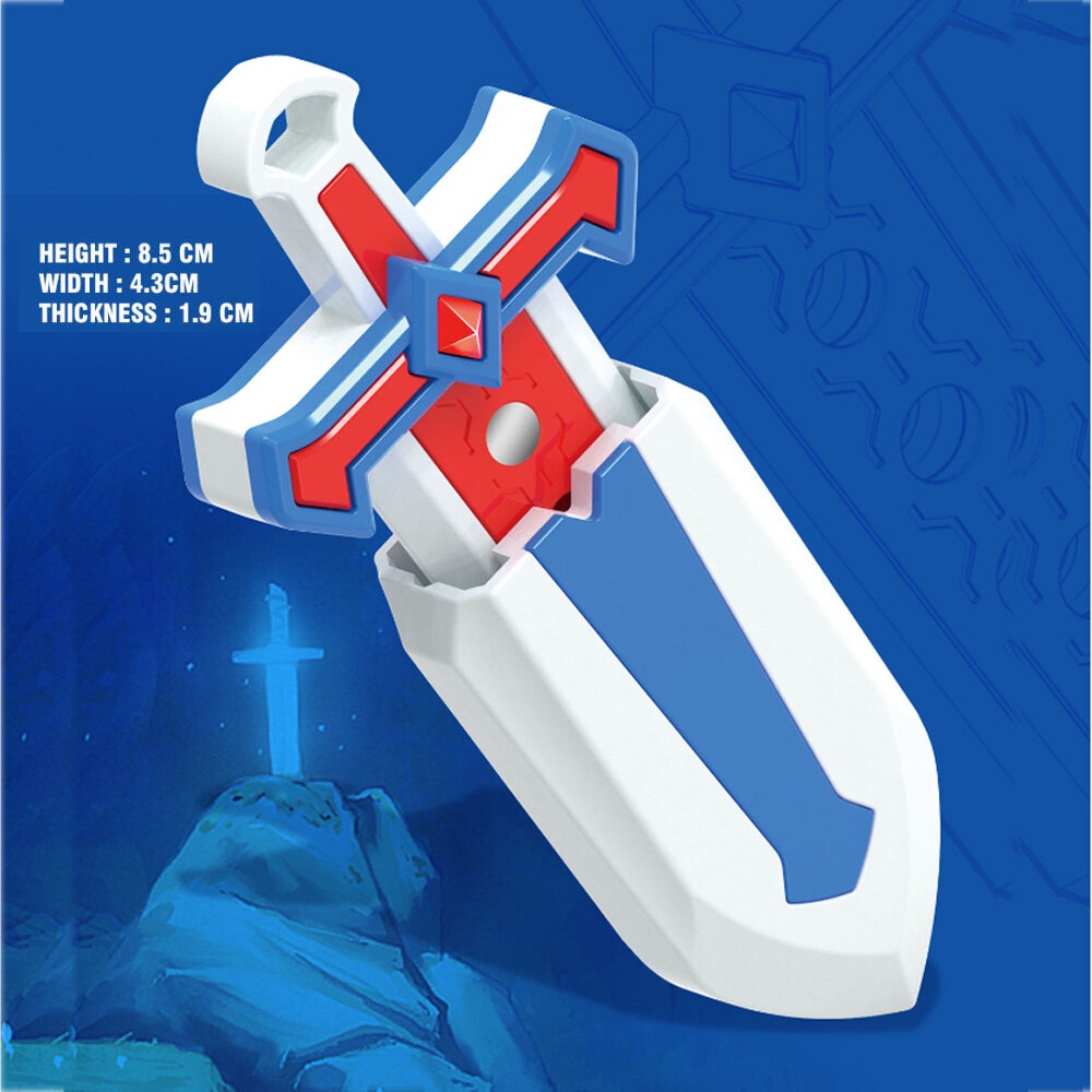 Fun Toy 3D Gravity Luminous Dual Carrot Knife and Sword in Stone ...
