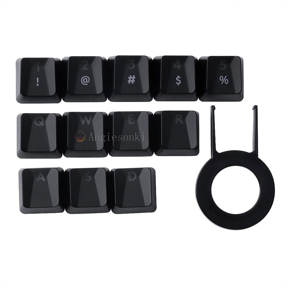 🌿 🌟 Logitech Translucent Additional Keycap Concave Convex Black G710 ...