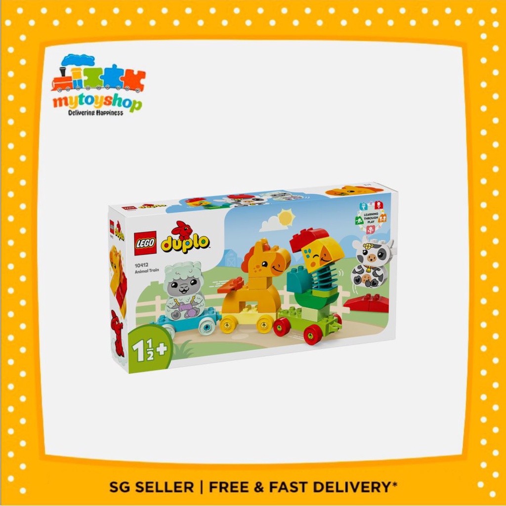 LEGO 10412 Duplo Animal Train | Shopee Singapore