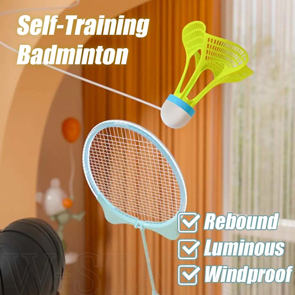 3 Sets Windproof Badminton Self Exercise Trainers / Indoor Outdoor ...