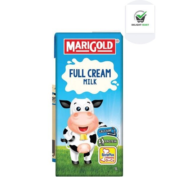 Marigold Uht Milk Full Cream 1L | Shopee Singapore