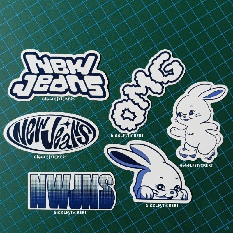 NEWJEANS Sticker Pack | Shopee Singapore