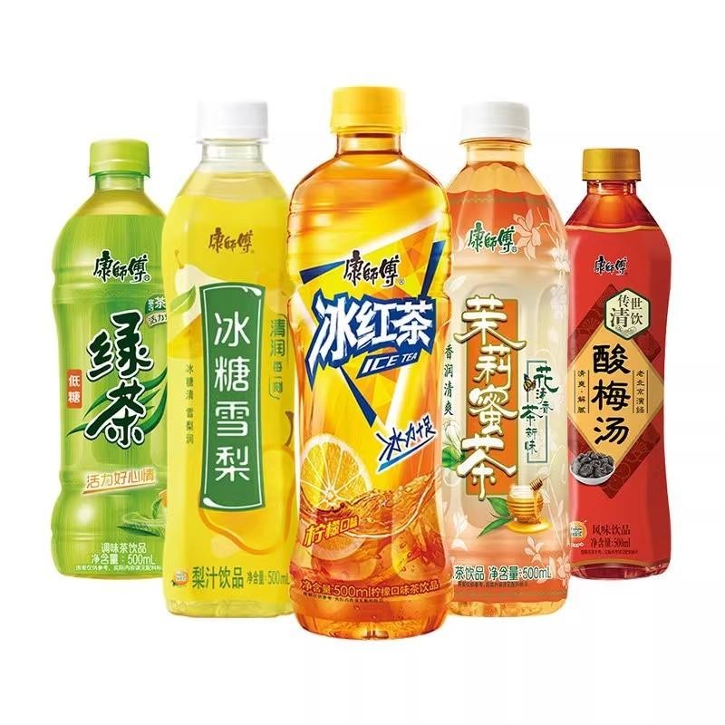 KANG SHI FU Fruit Tea/ Juice/ Tea Series - 康师傅果茶/果汁/茶系列500ml | Shopee ...