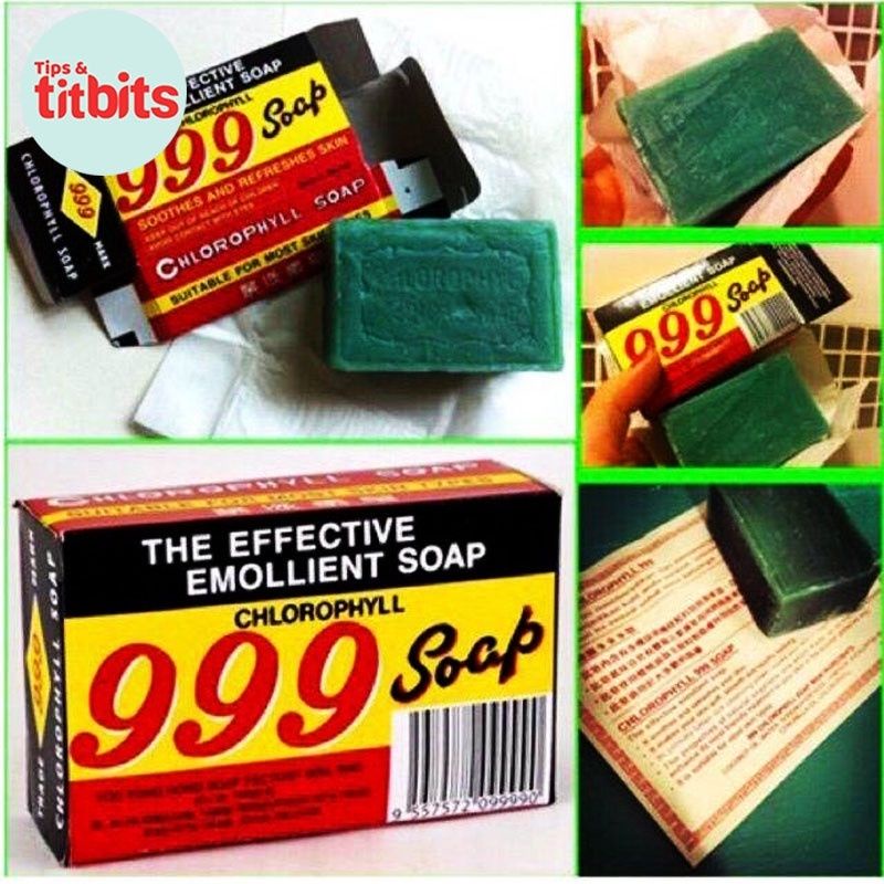 999 Chlorophyll Soap 90g x12 / x8 / x4 [BUNDLE] | Shopee Singapore