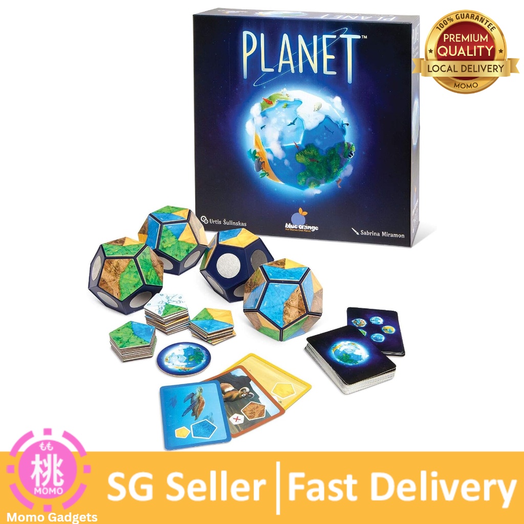 Blue Orange Games Planet Board Game - 3D Board Game for 2 to 4 Players ...