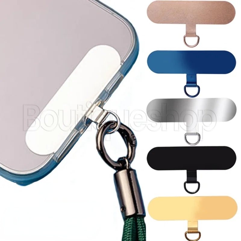 [ Featured ] Adjustable Cell Phone Clip Pad / Anti-loss Stainless Steel ...