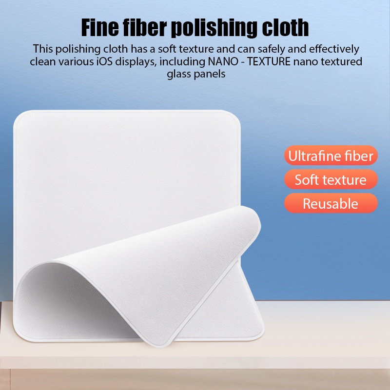 Polishing Cloth For iPhone iPad Air Macbook Air Screen Display Camera ...