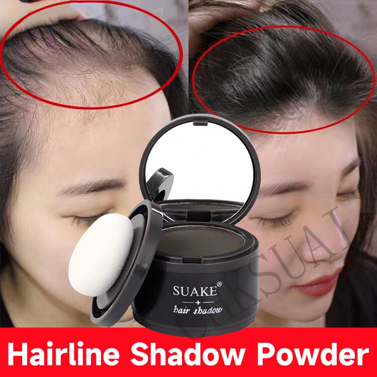 Hairline Shadow Powder Forehead Concealer Powder Cover Bald Repair ...