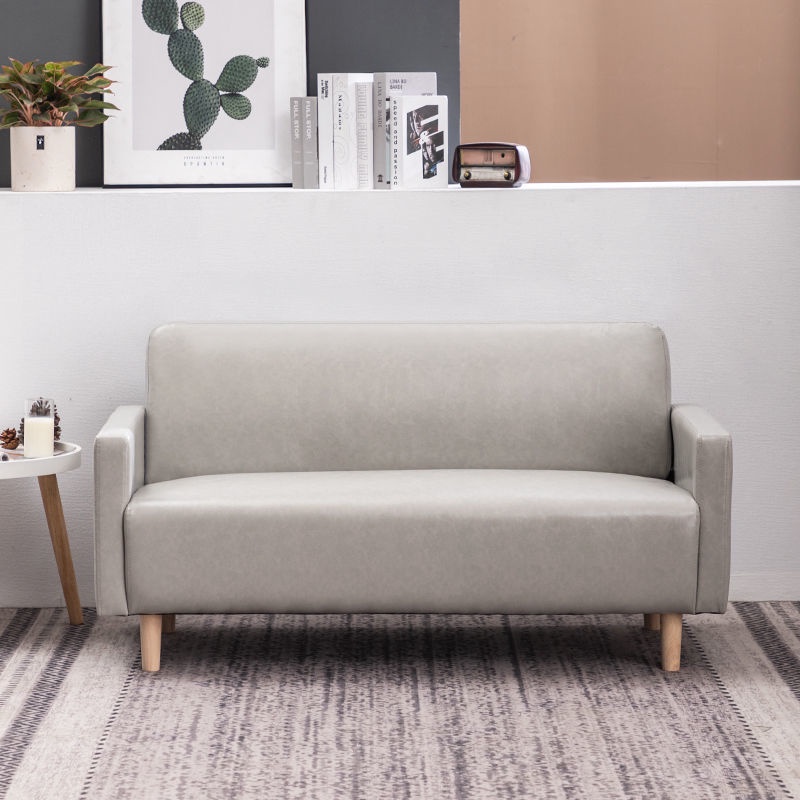 {SG Sales} Fabric Sofa Double-Seat Small Apartment Bedroom Simple Small ...