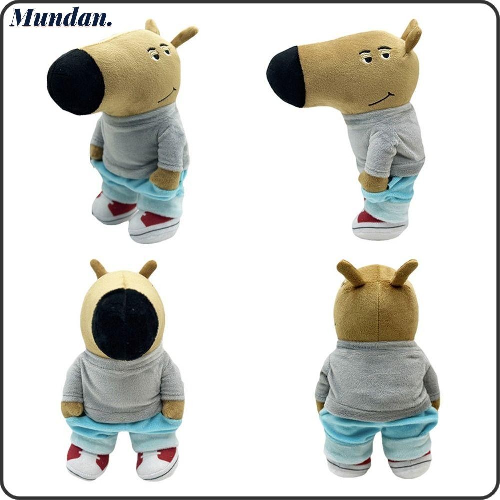 MUNDAN Chill Guy Plush Toy, Ultra Soft Funny Dog Man Plushies, Cute ...
