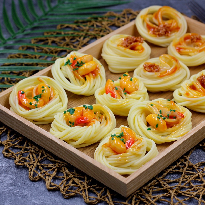 Simulated Spaghetti Fake Artificial Noodles Food Pasta Model for ...