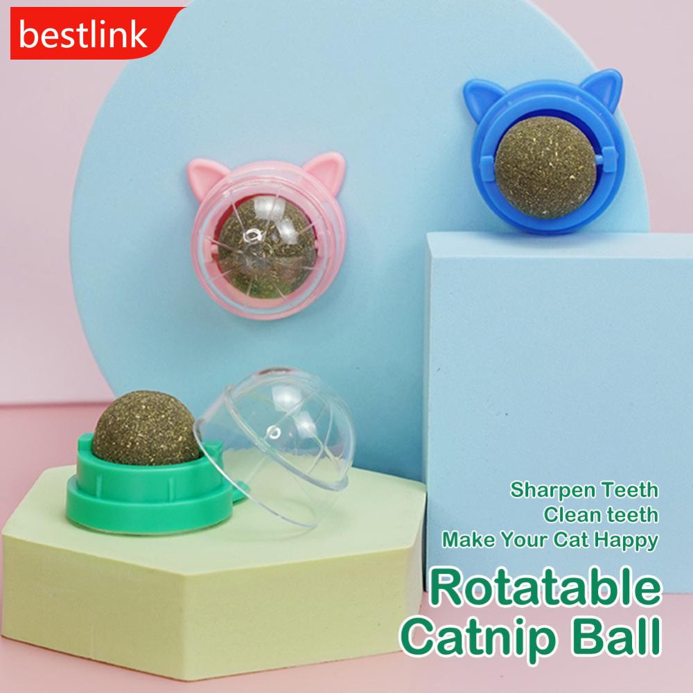 BESTLINK Healthy Cat Catnip Toys Ball Cat Treats Candy Licking Snacks Nutrition Catnip Snack ...