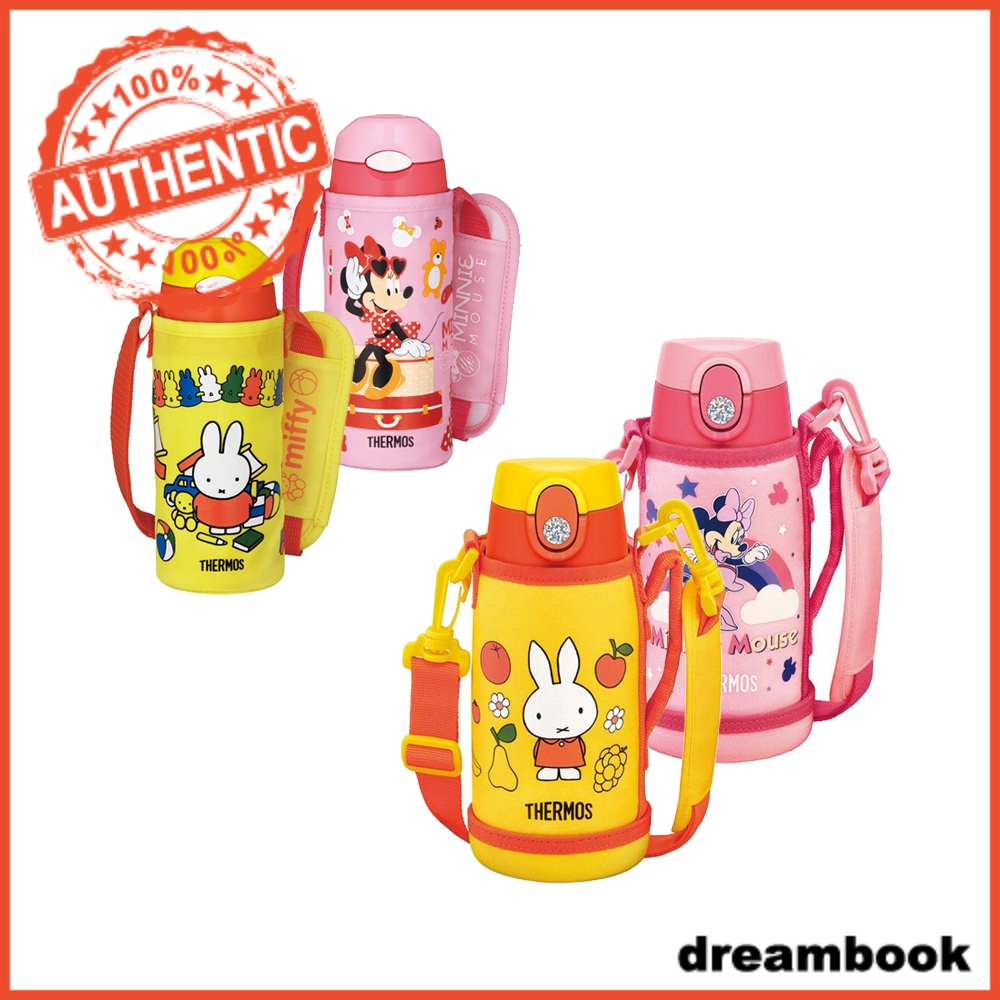 Thermos Vacuum-Insulated Children's Water Bottle - Miffy / Minnie Mouse (400mL / 600mL) | Shopee ...